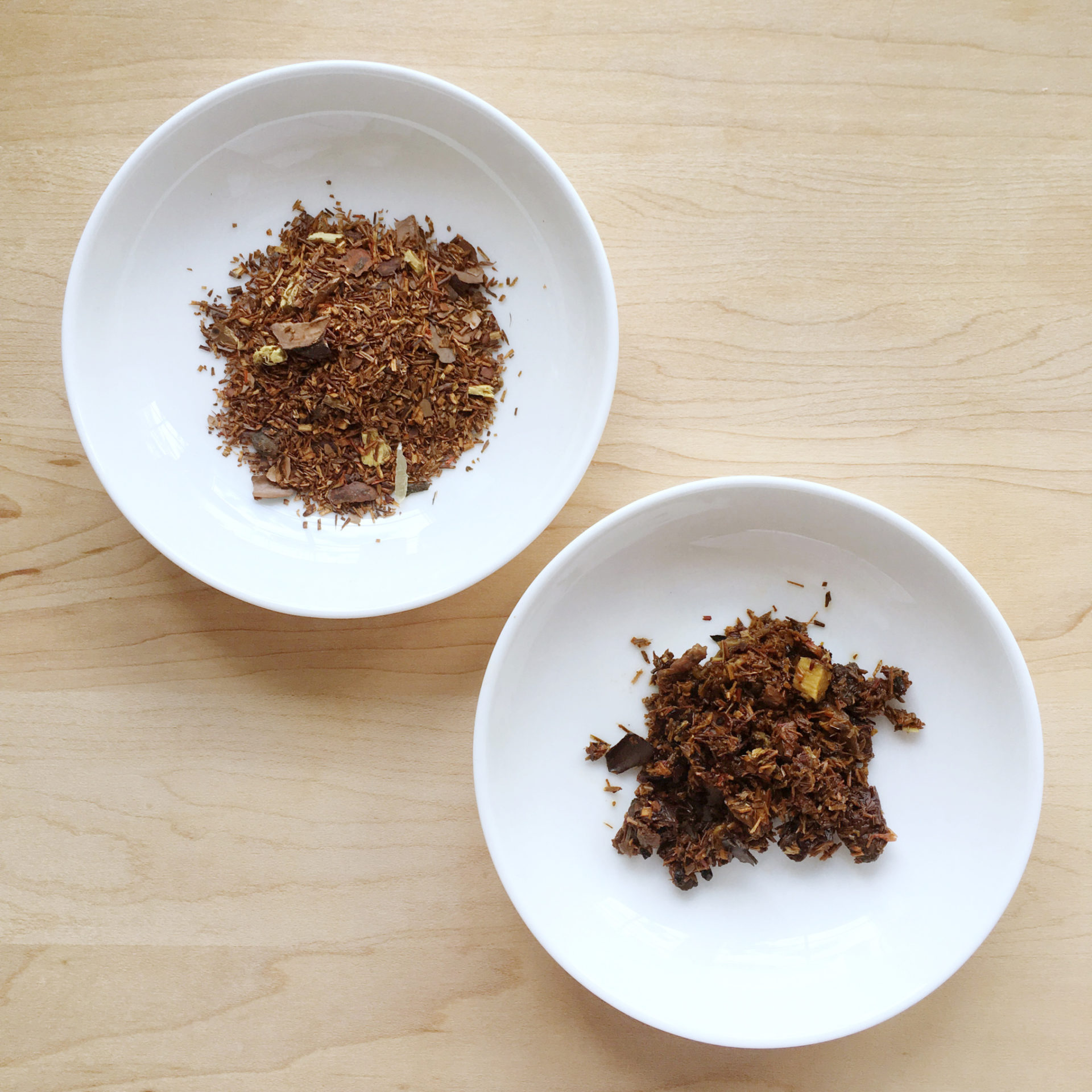 Pluck Teas' Canadian Maple, Verbena Blues, and Dailo Chocolate Oolong ...