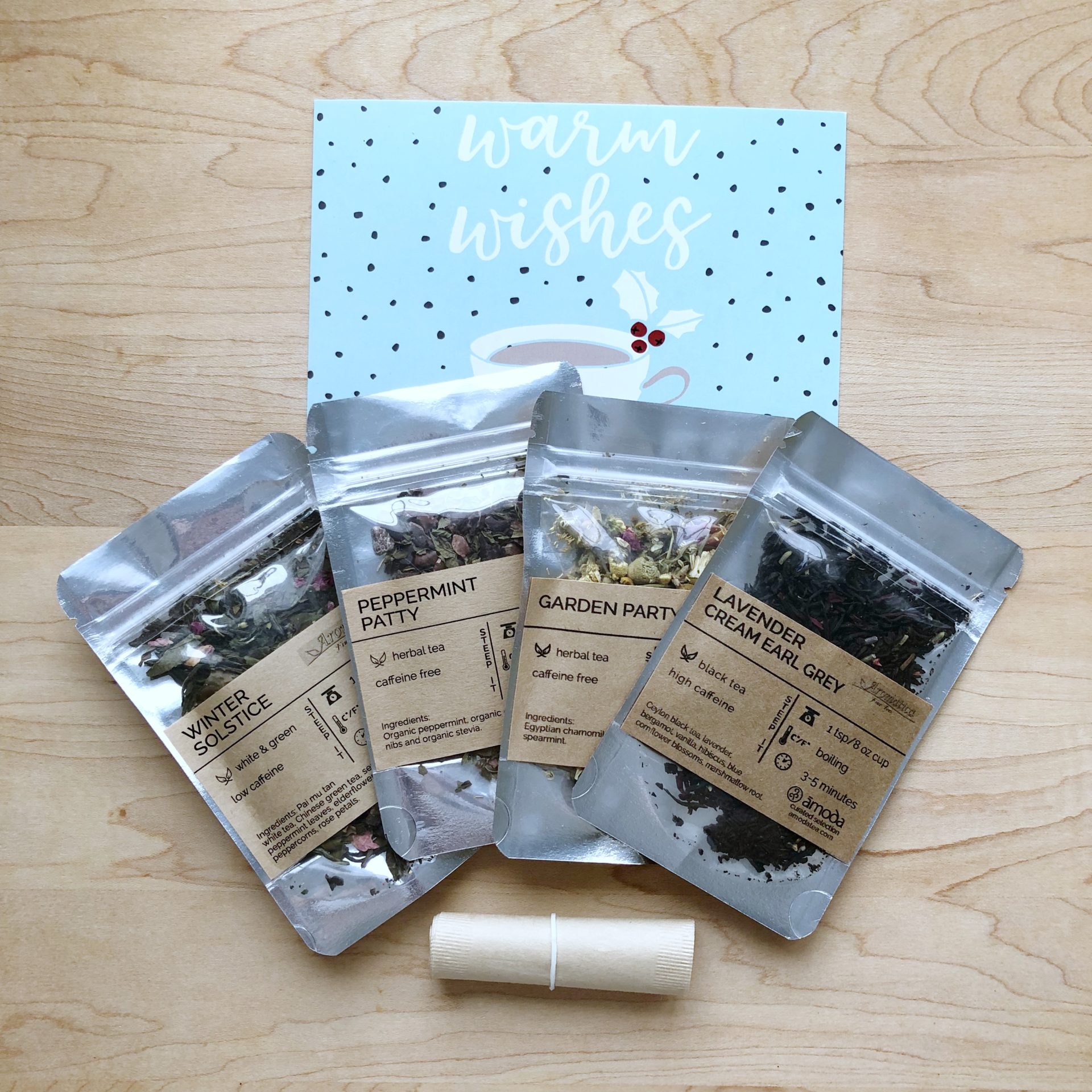 Amoda Tea's 2017 December Tea Box (ft. Aromatic Fine Teas, St. Fiacre's ...