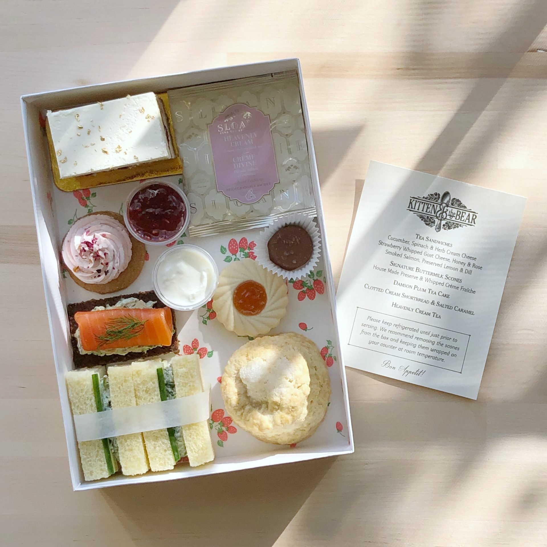 Kitten and the Bear's Afternoon Tea for One (ft. Sloane Fine Tea ...