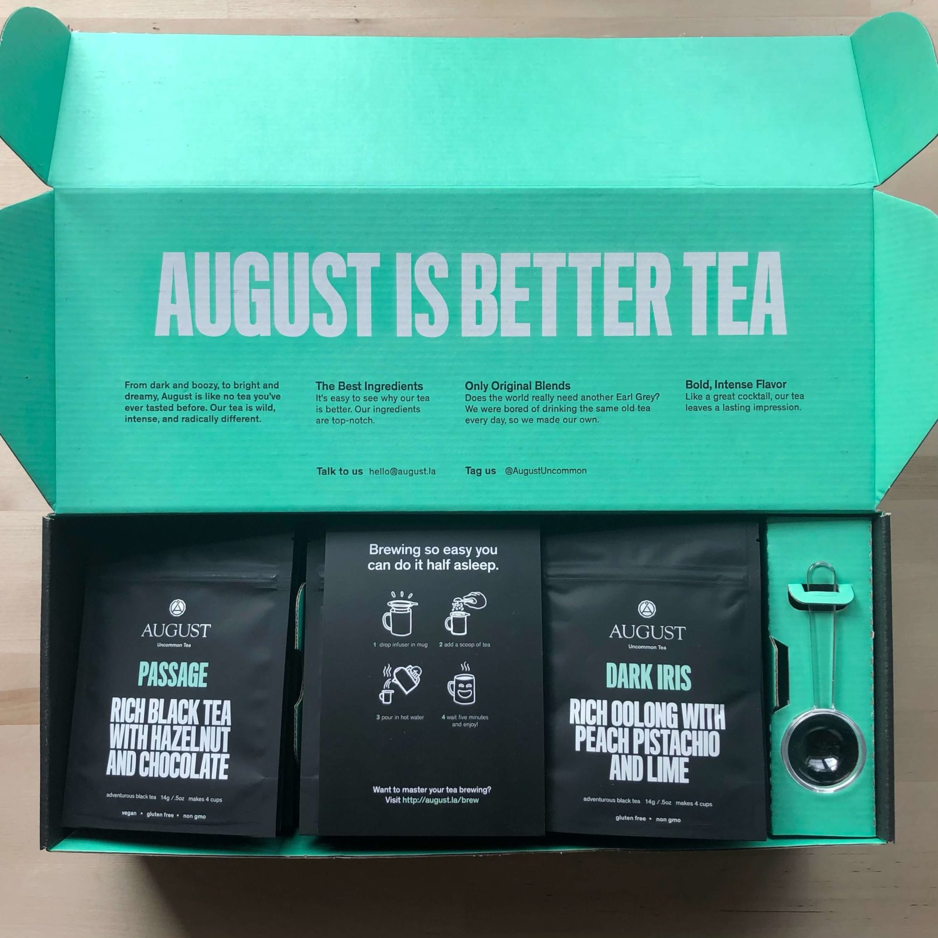 August Uncommon Tea's Dots and Loops | Tea Review - Tea in Spoons