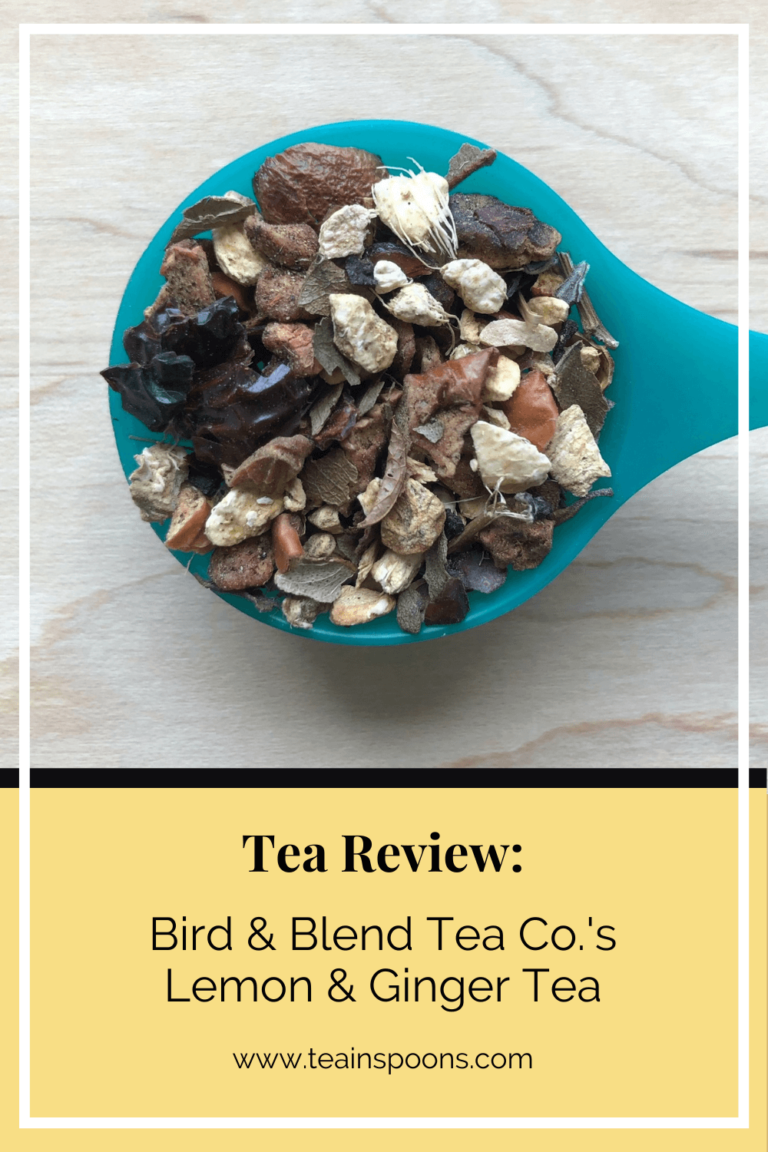 Bird & Blend Tea Co.'s Lemon & Ginger Tea | Tea Review - Tea in Spoons