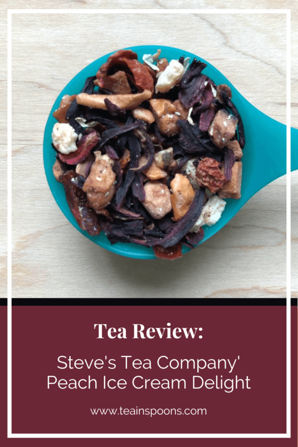 Steve's Tea Company' Peach Ice Cream Delight (ft. Amoda Tea) | Tea ...