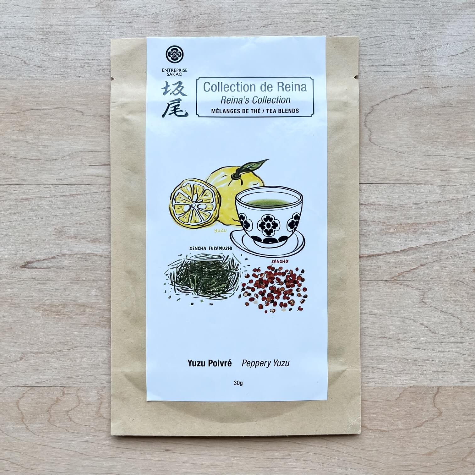 Sakao Japanese Tea's Peppered Yuzu | Tea Review - Tea in Spoons